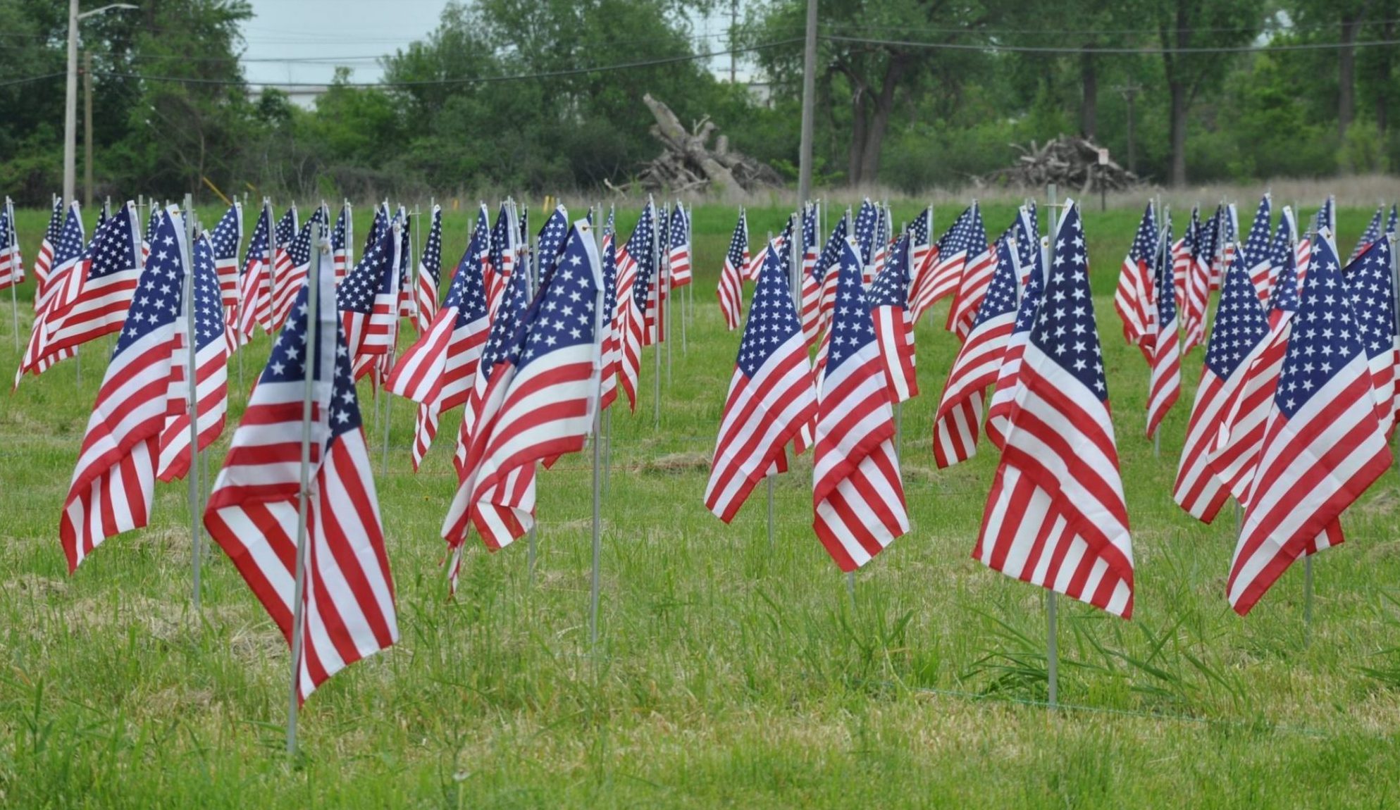 We Remember - Field of Flags Remembrance - River Raisin National ...